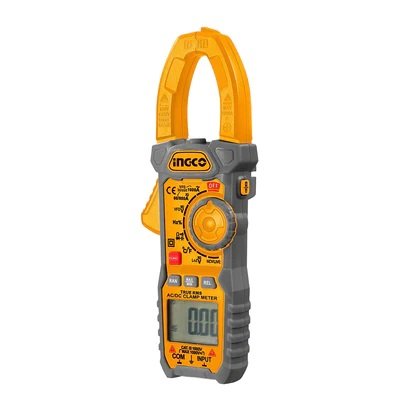 INGCO AC/DC RMS 6000counts Digital Clamp Meter Multimeter Multi Tester ...