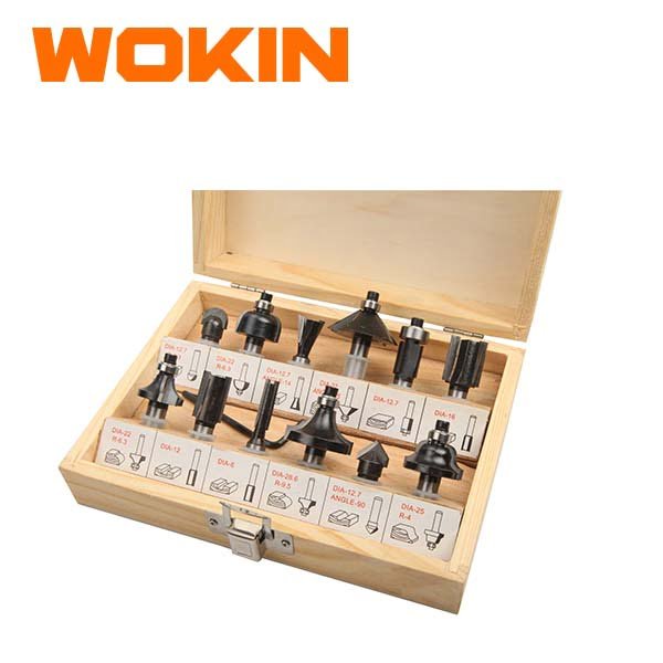 WOKIN 12 pcs carbride router bits set | Kenya Electricals